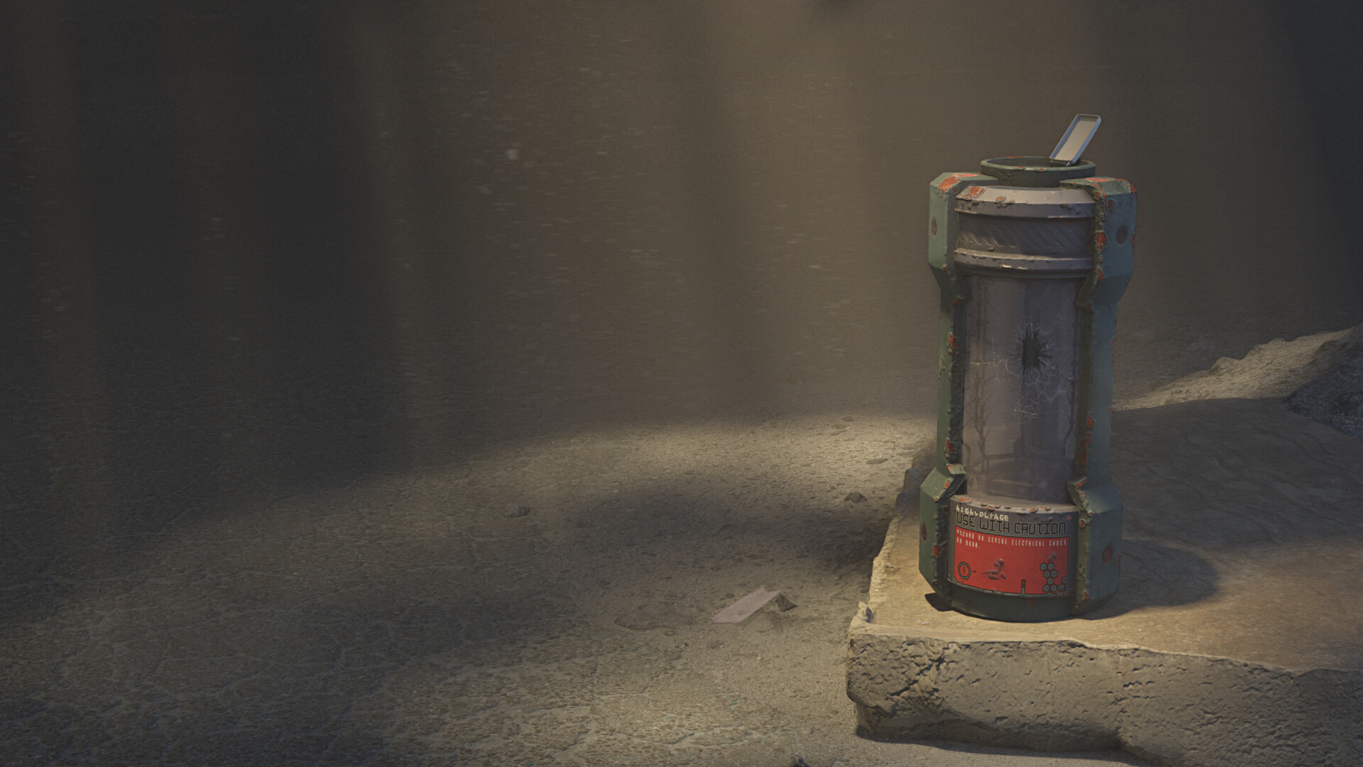 ArtStation - Old antimatter battery