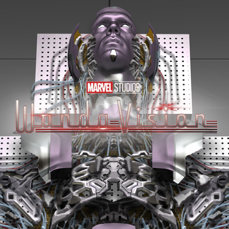 Phil Saunders - WandaVision - Final Vision Autopsy Concept (2019)