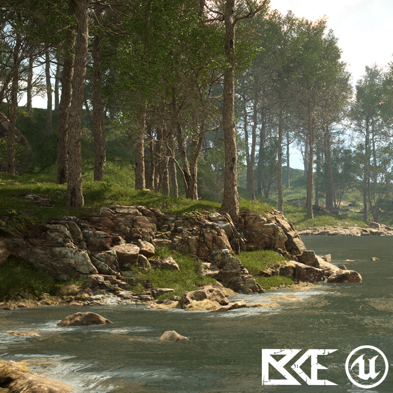 ArtStation - Valley River - Unreal Engine 5