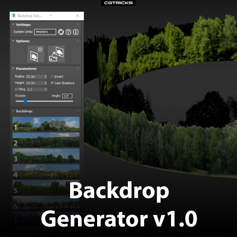 ArtStation - Backdrop Generator v1.0