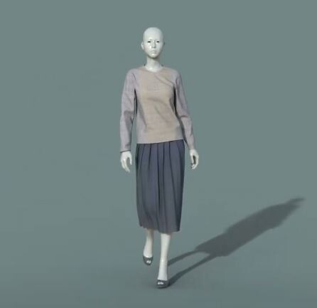 ArtStation - Cloth Sim #Ramp Walk
