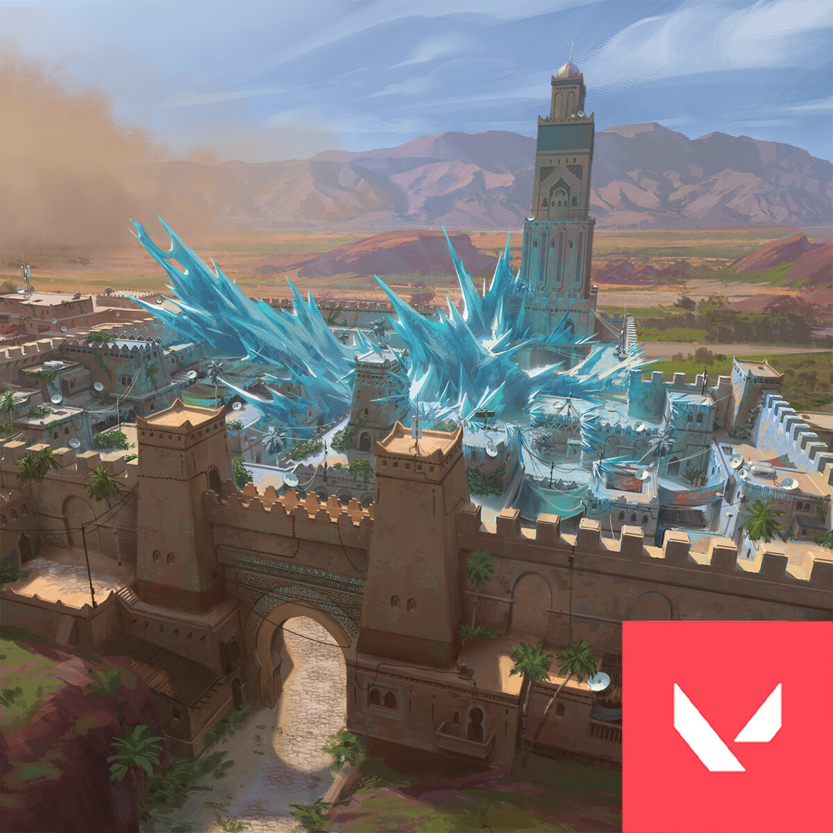 ArtStation - Valorant - Bind early concepts