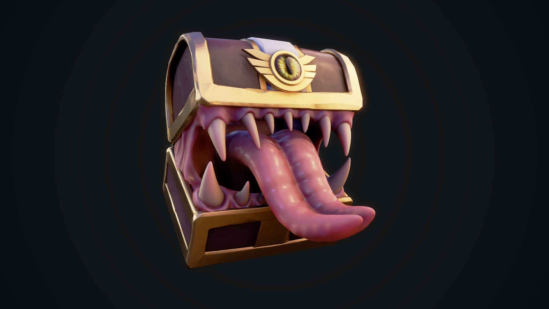 ArtStation - Loyal Luggage - Stylised Mimic