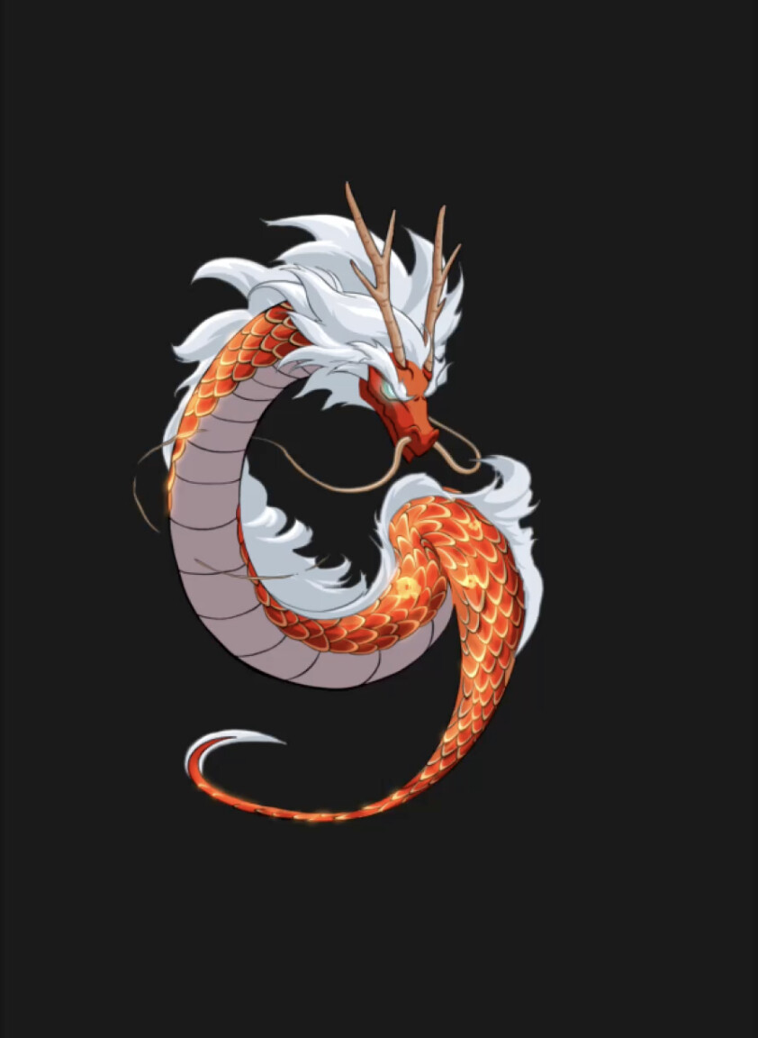 ArtStation - Mythic Heroes - Lunar New Year Dragon Transformation (2D ...
