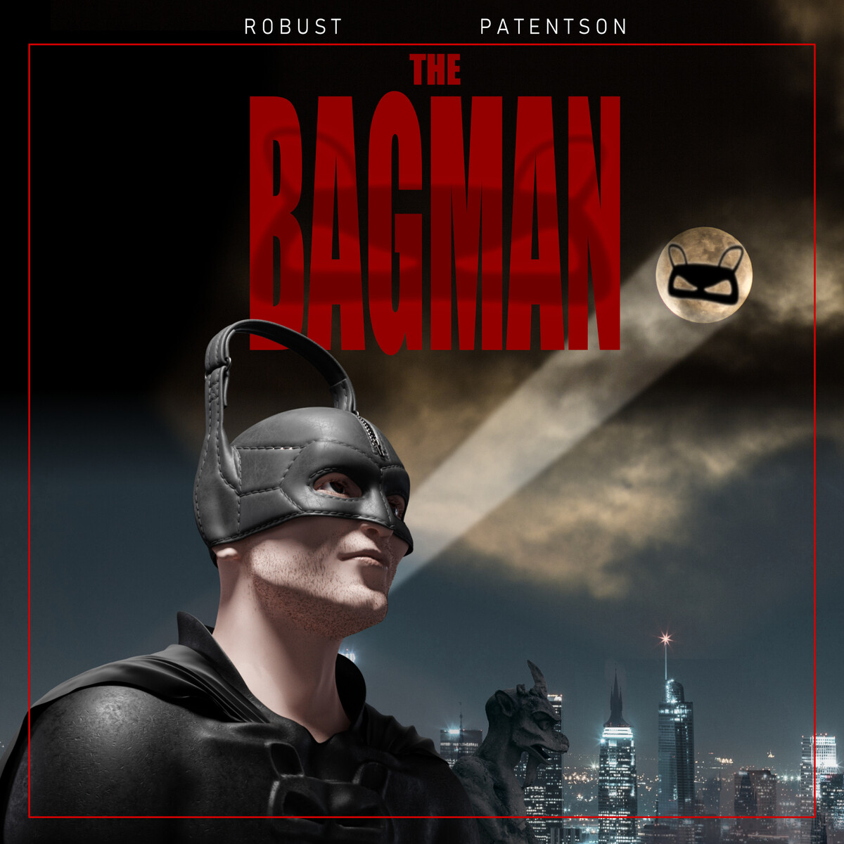 ArtStation - Blender sculpting timelapse -The Bagman (Batman parody)