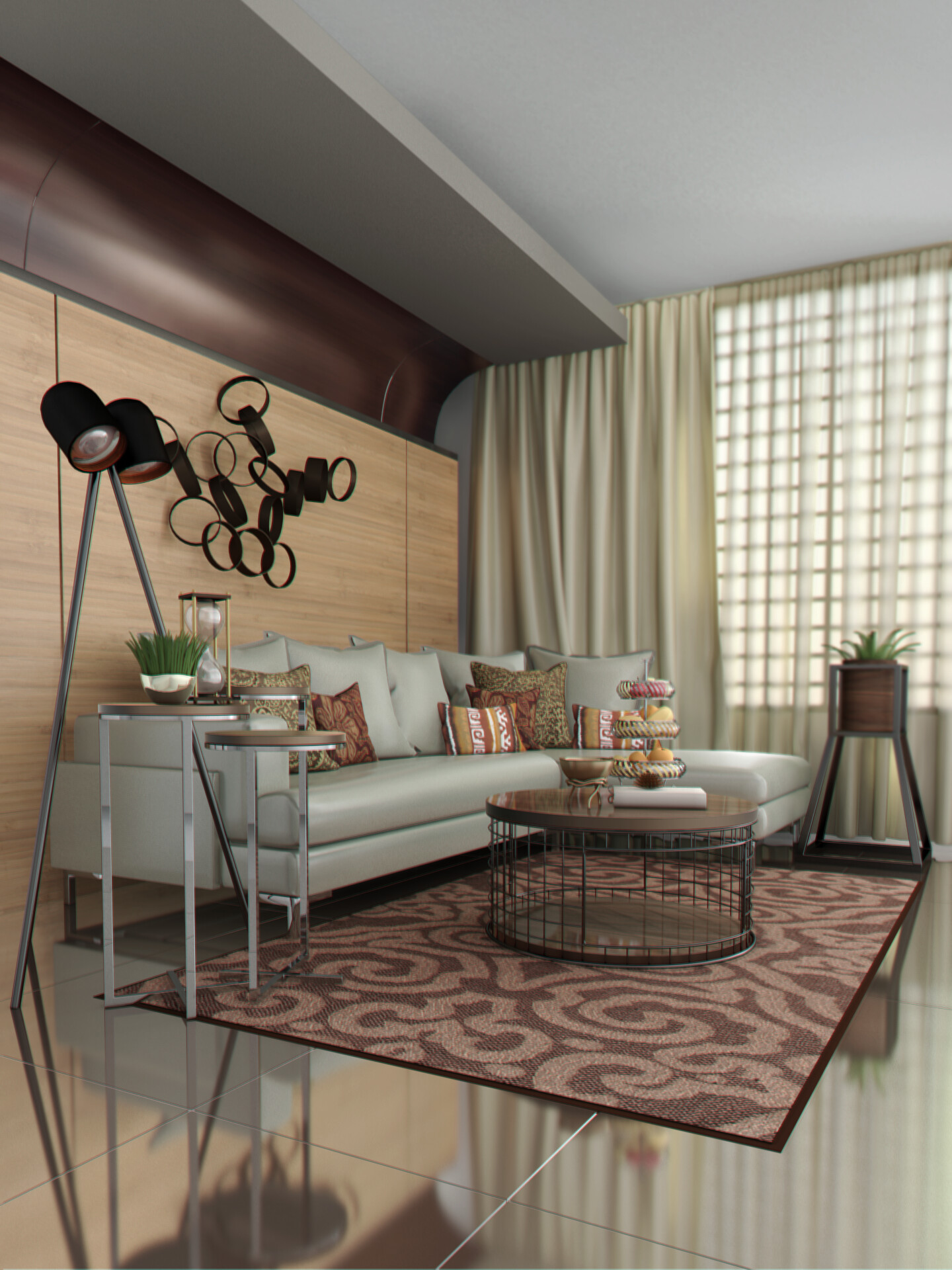 ArtStation - 3D Environment: Living Room