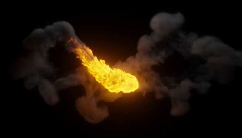 ArtStation - Fireball Simulation