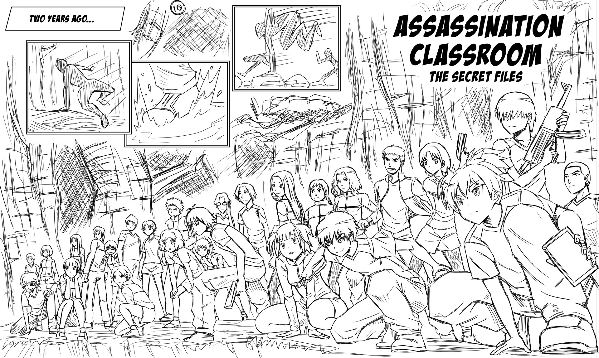 ArtStation - Comic panels of the fan fiction comic book story (WIP)