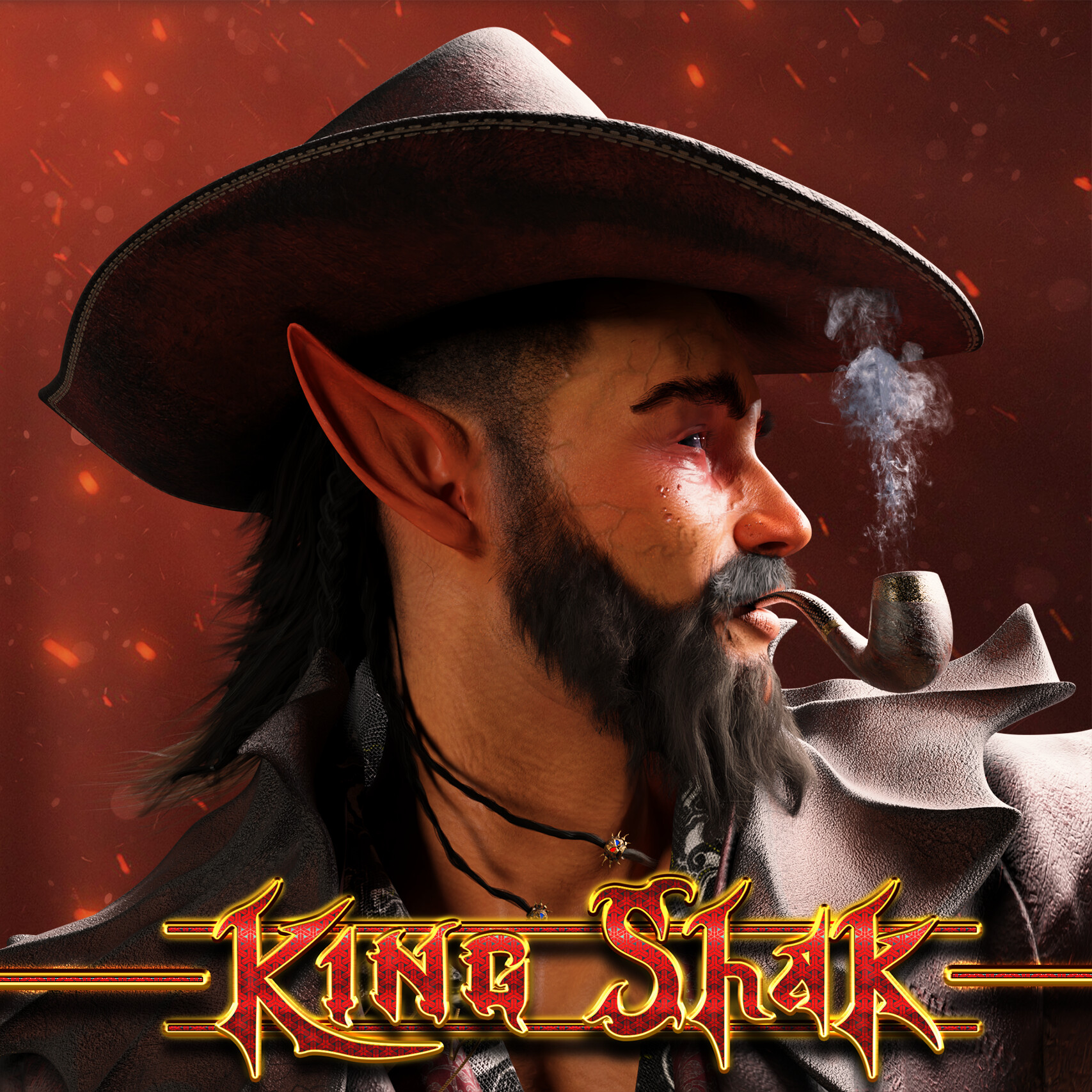 ArtStation - King Shak - The Elf DrugLord