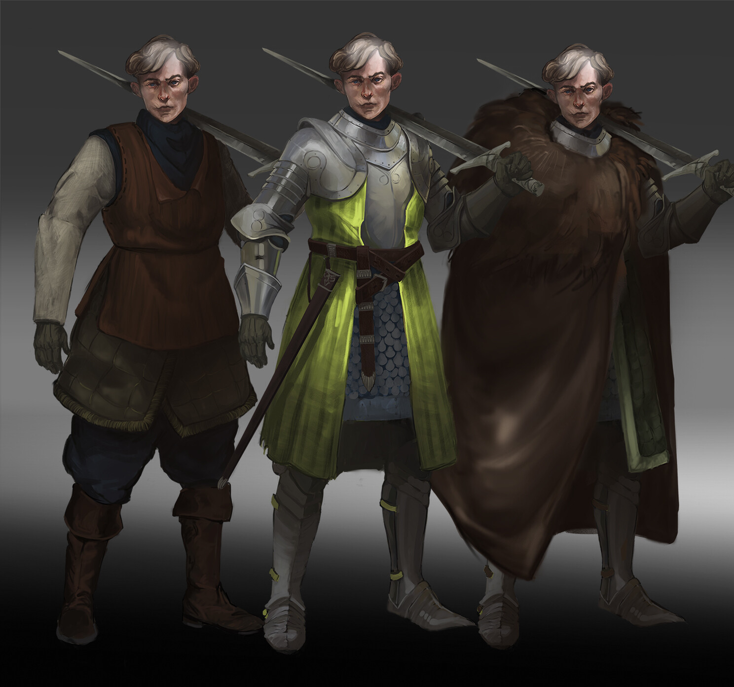 ArtStation - knight study
