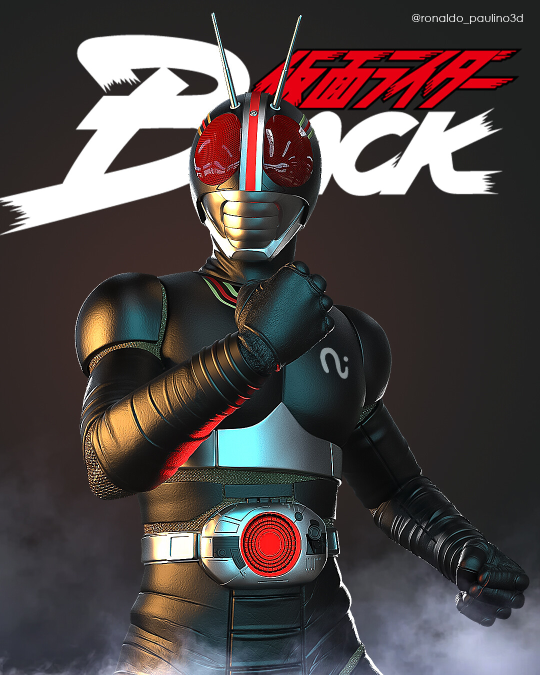 ArtStation - Black kamen Rider