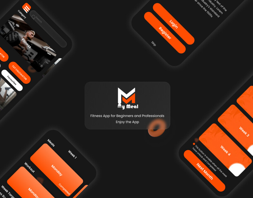 ArtStation - Fitness App