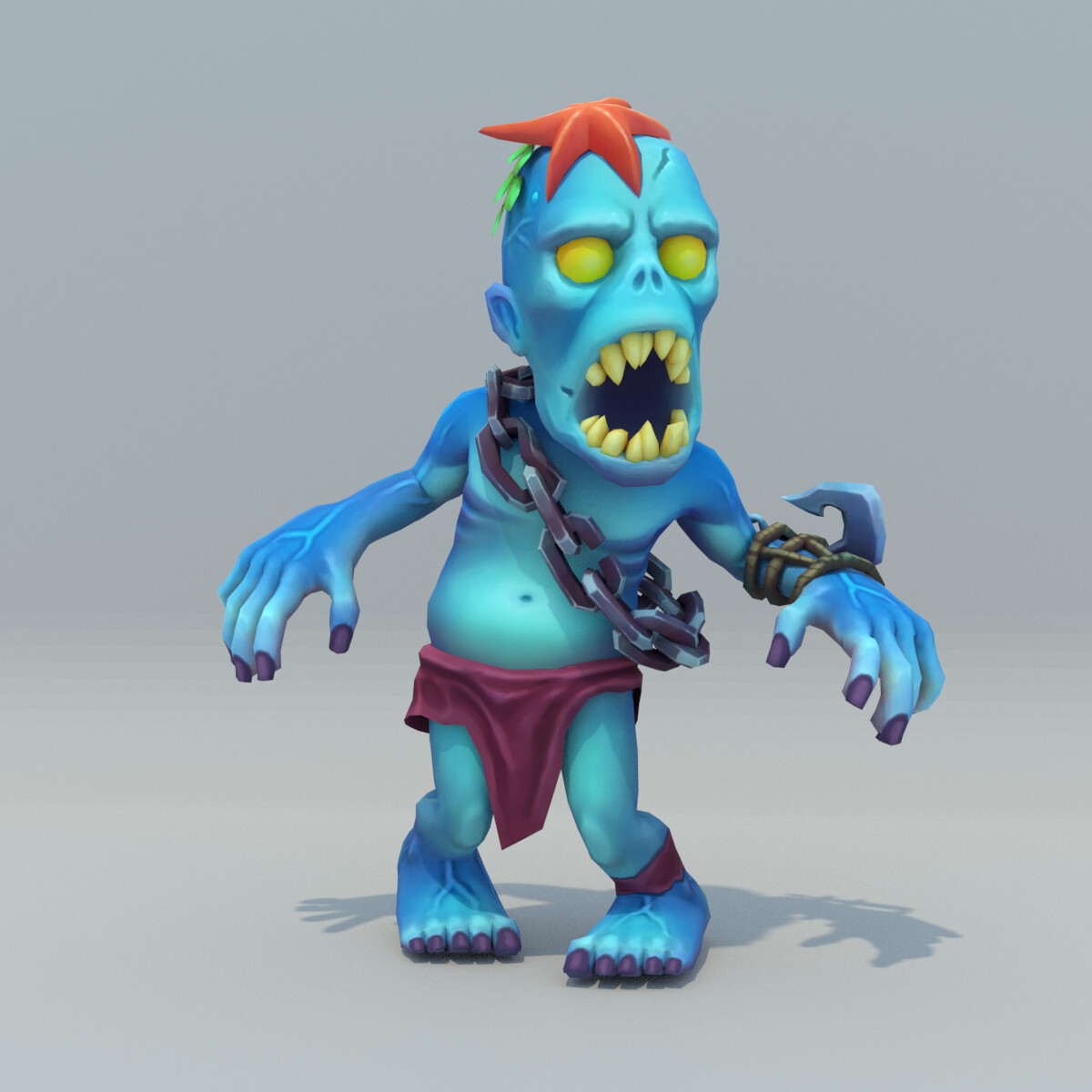 ArtStation - Towers & Powers - Zombie