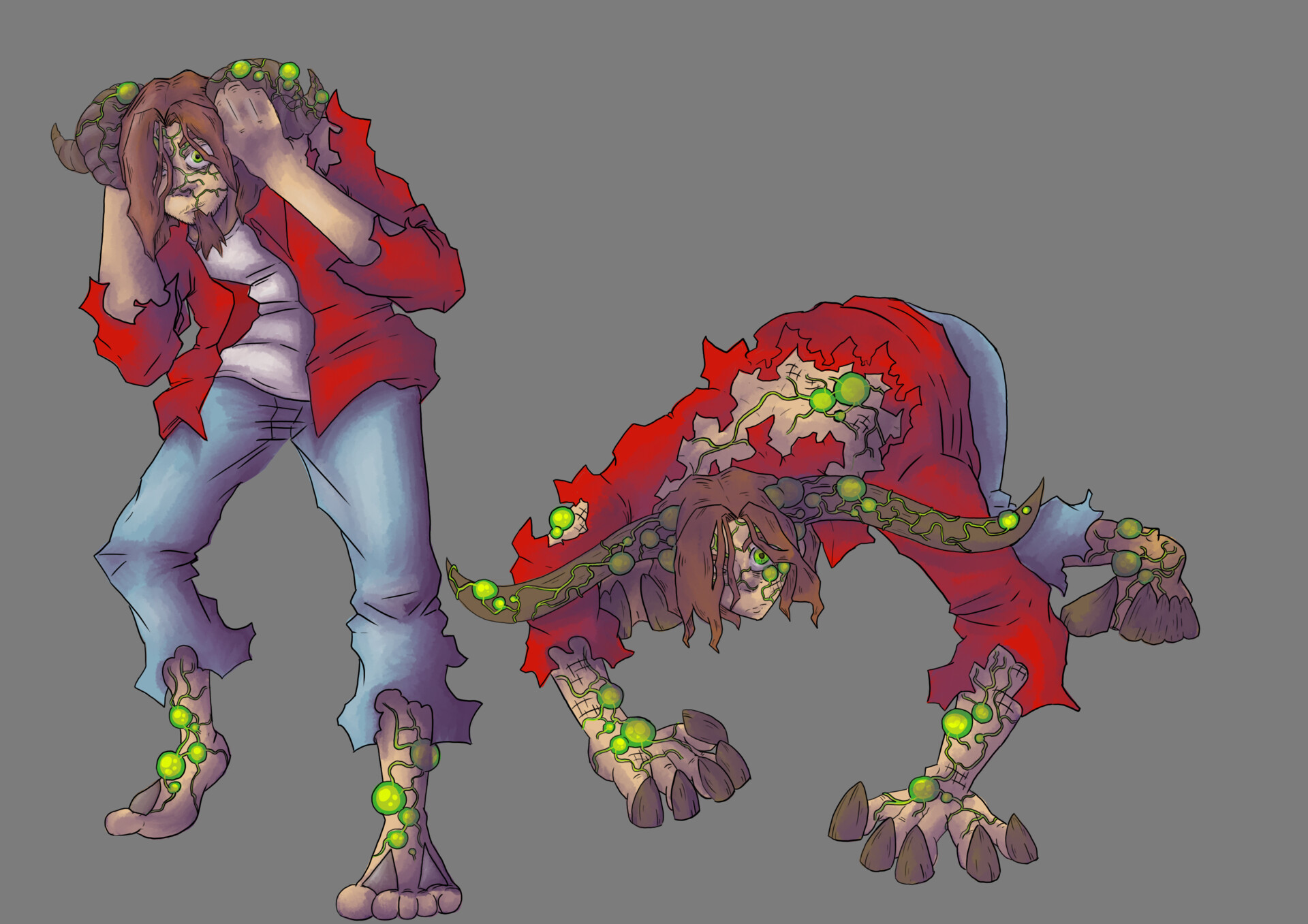 ArtStation - Character Variations (Mutations)