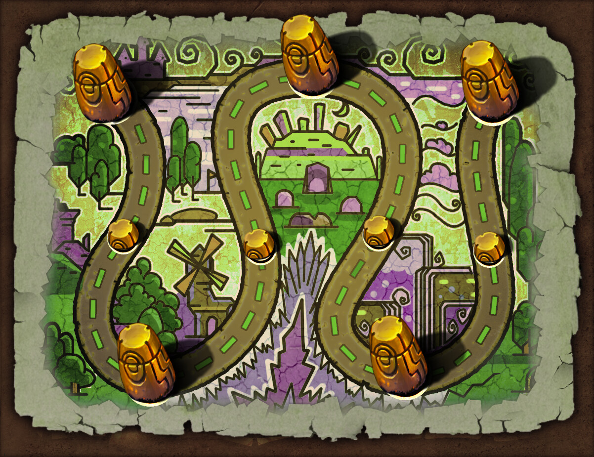 ArtStation - UI & Game Art - Toss & Shuffle