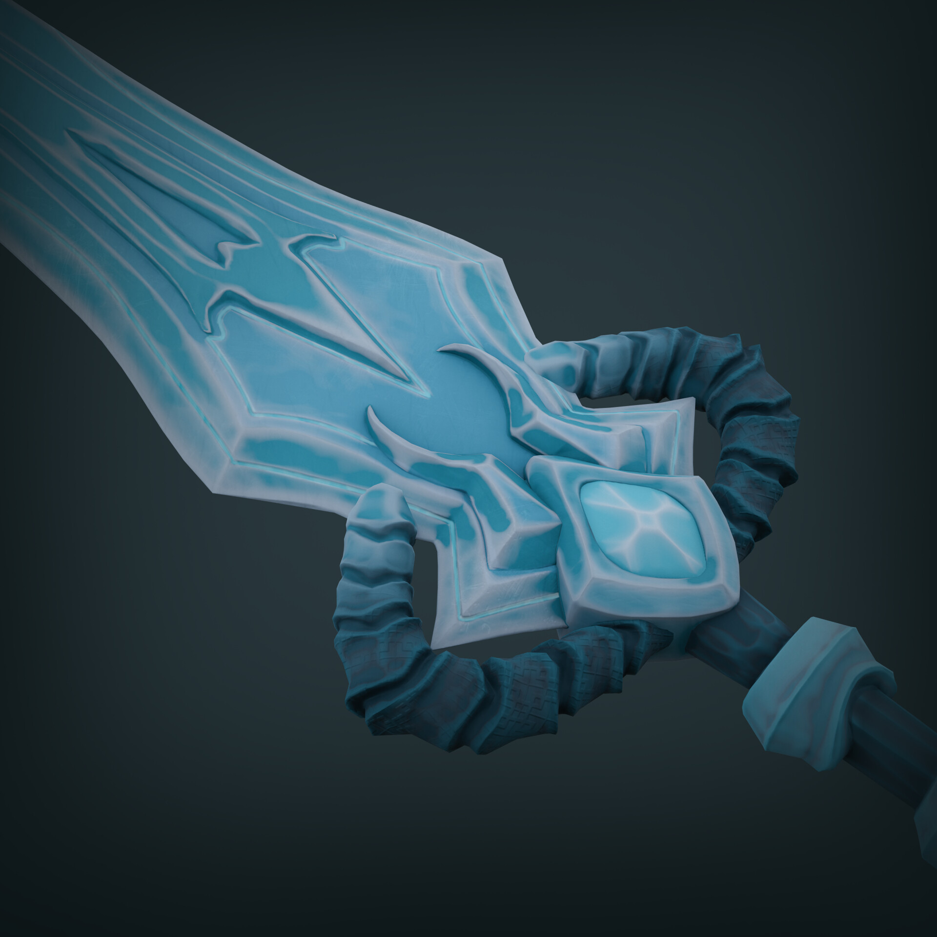 ArtStation - Ice Sword "Raimvally"