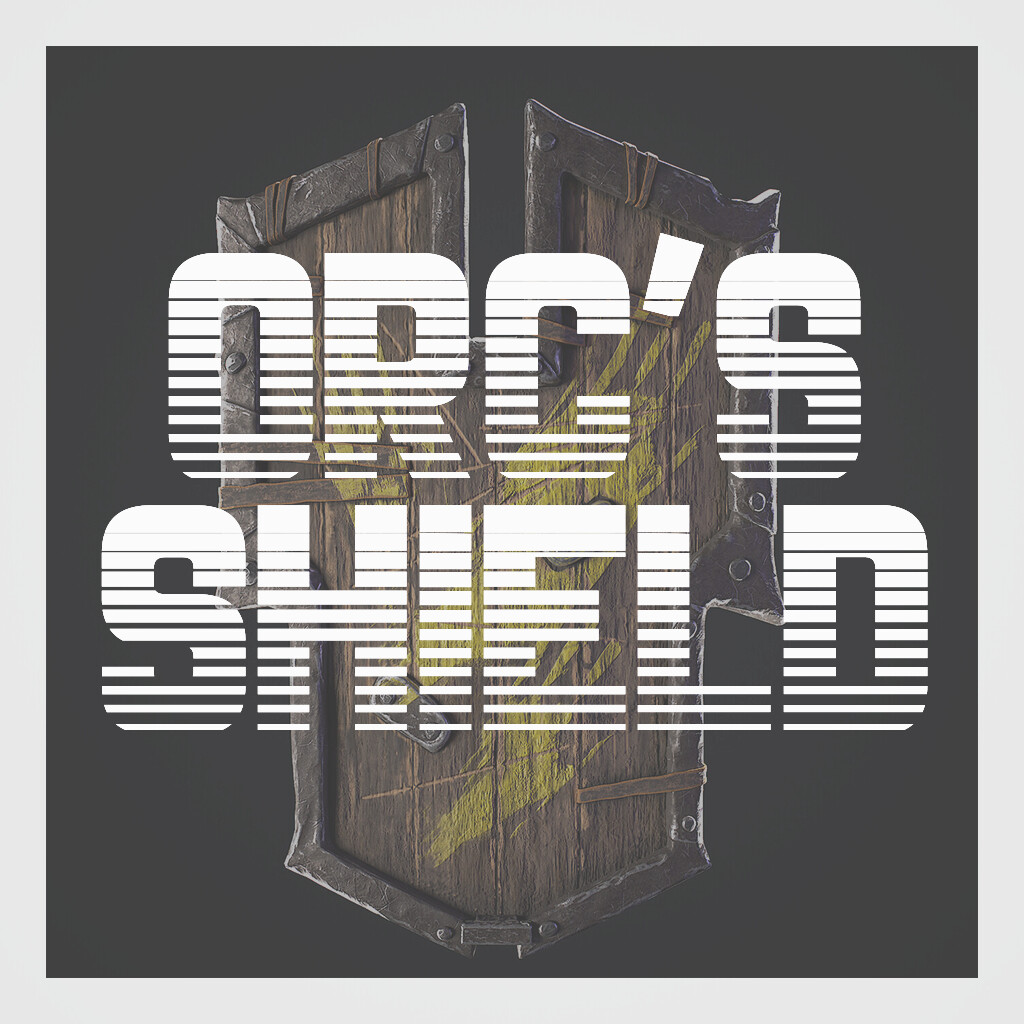 ArtStation - Orc's Shield