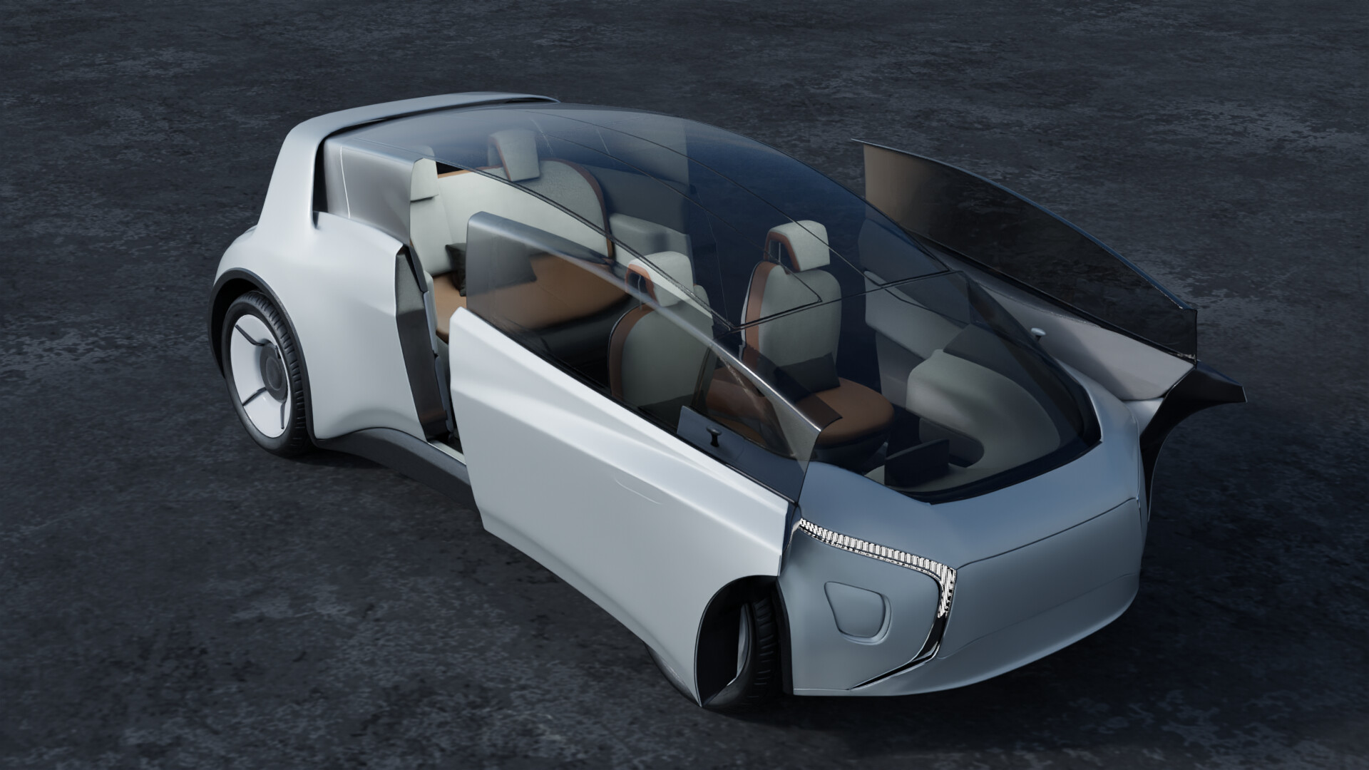 ArtStation - Autonomous Vehicle Concept