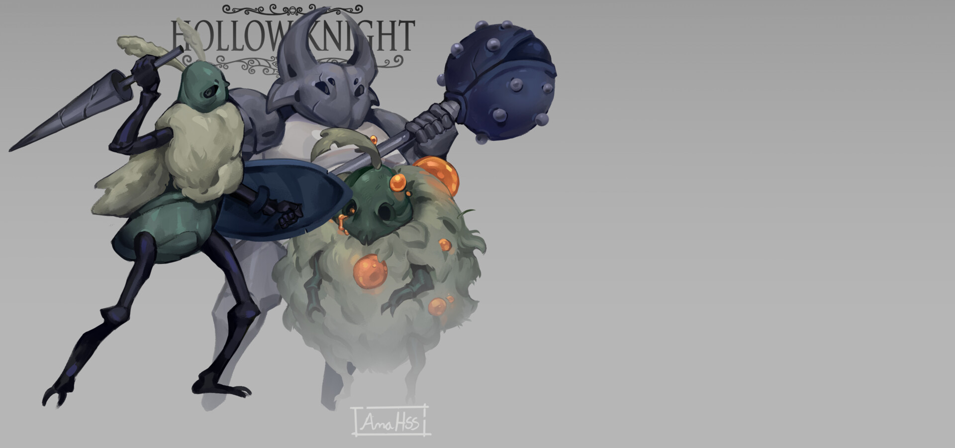 ArtStation - Hollow Knight - Enemies #1