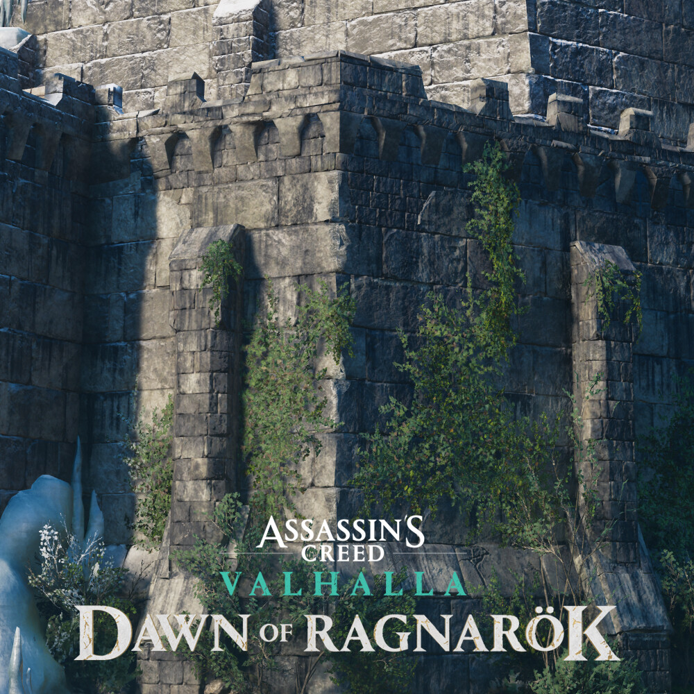 ArtStation - AC Valhalla Down of Ragnarok - Rampart Architectural Kit