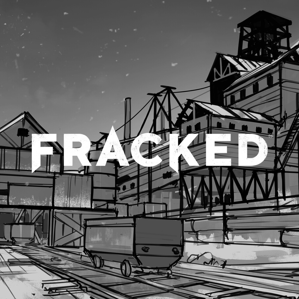 ArtStation - FRACKED: Mine Sketch 1