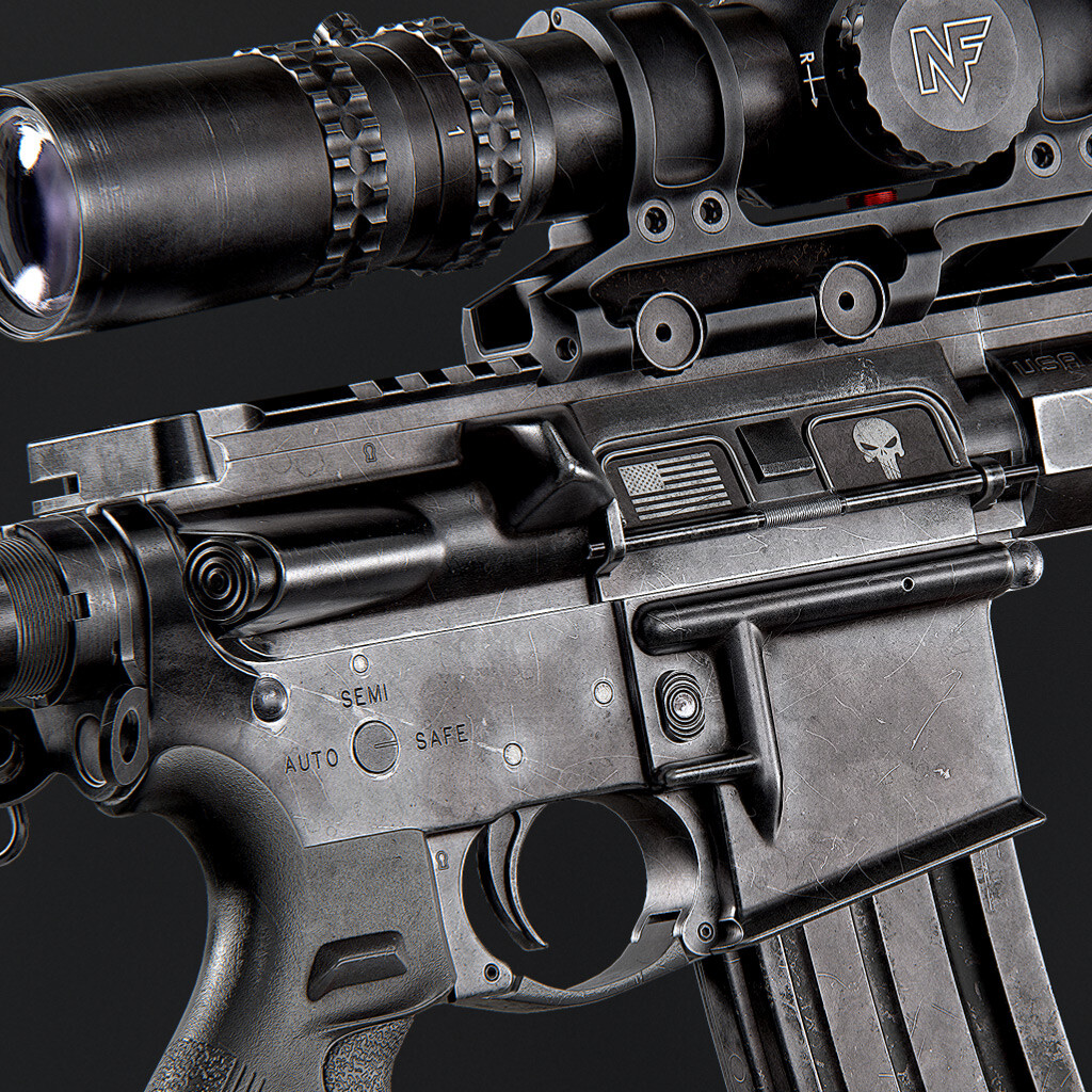 ArtStation - AR-15