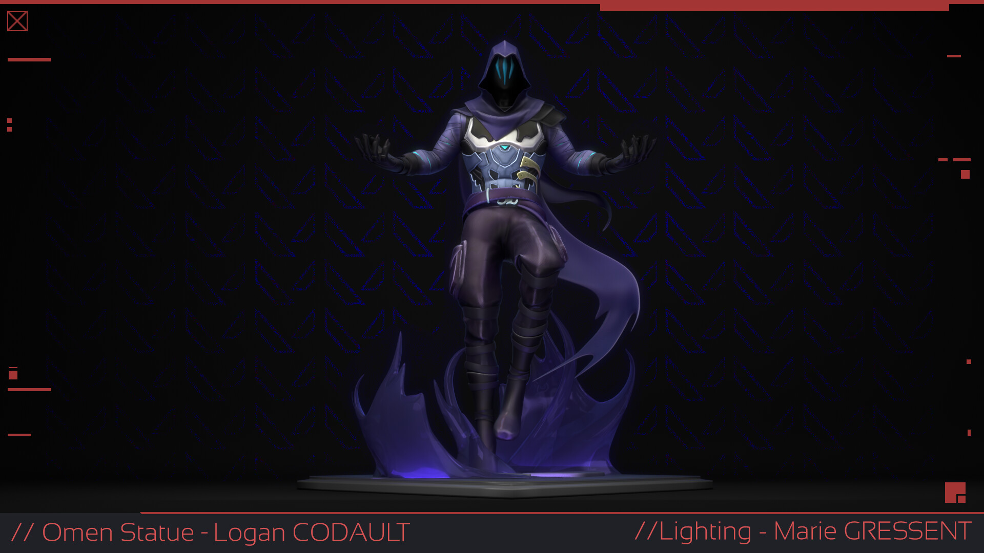 ArtStation - Lighting Omen Statue