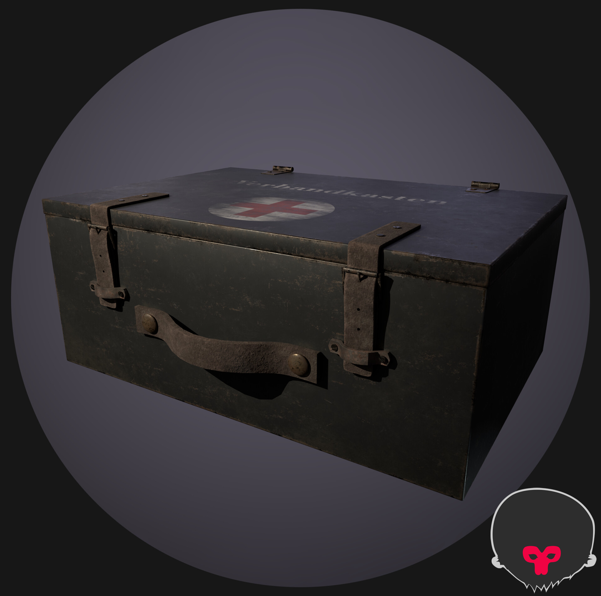 ArtStation - WWII German Medkit