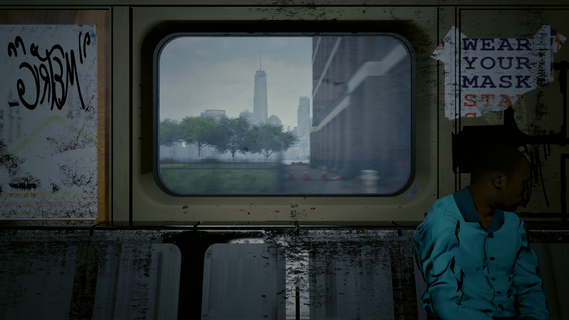 ArtStation - The Paulus Hook Train