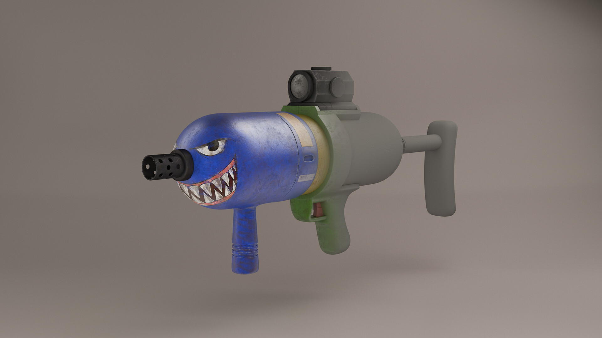 ArtStation - 3D Water Gun
