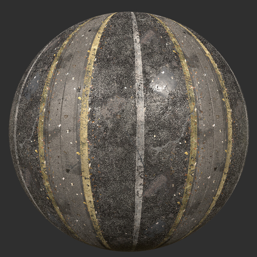 ArtStation - Road Texture