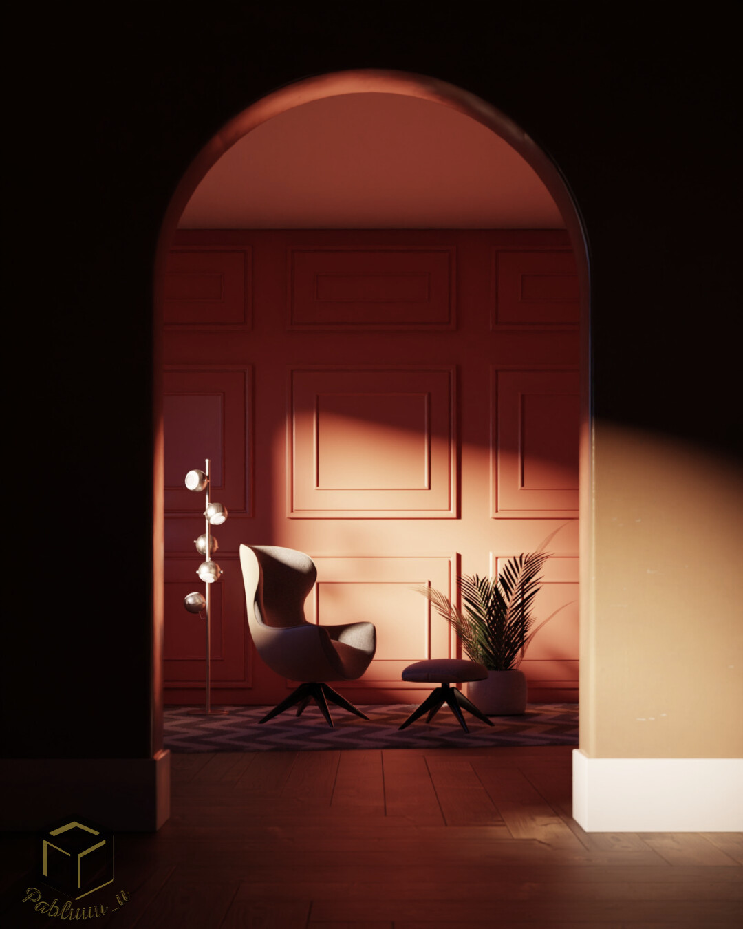 ArtStation - Reading room