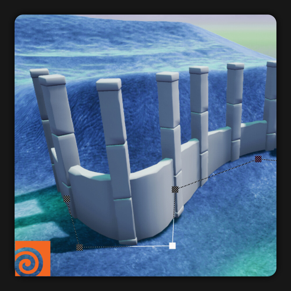 ArtStation - Simple procedural wall