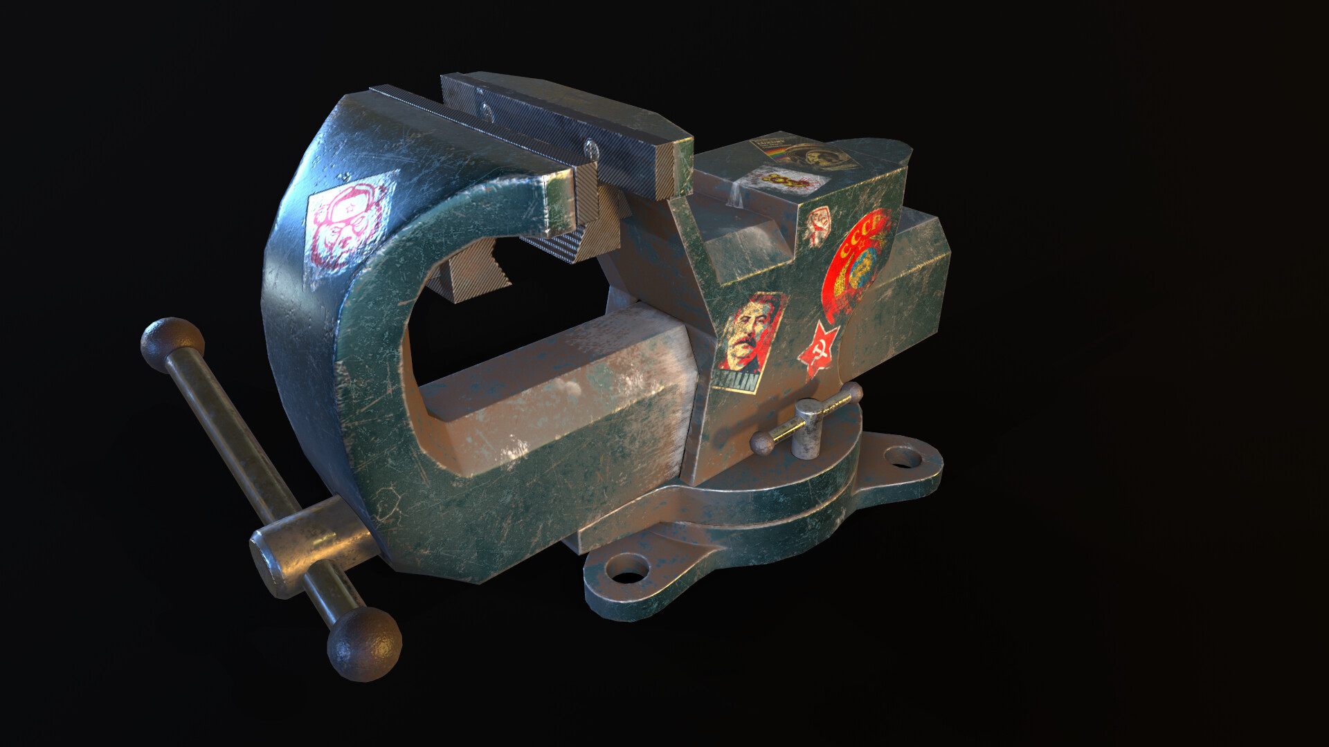 ArtStation - Строительные Тиски USSR