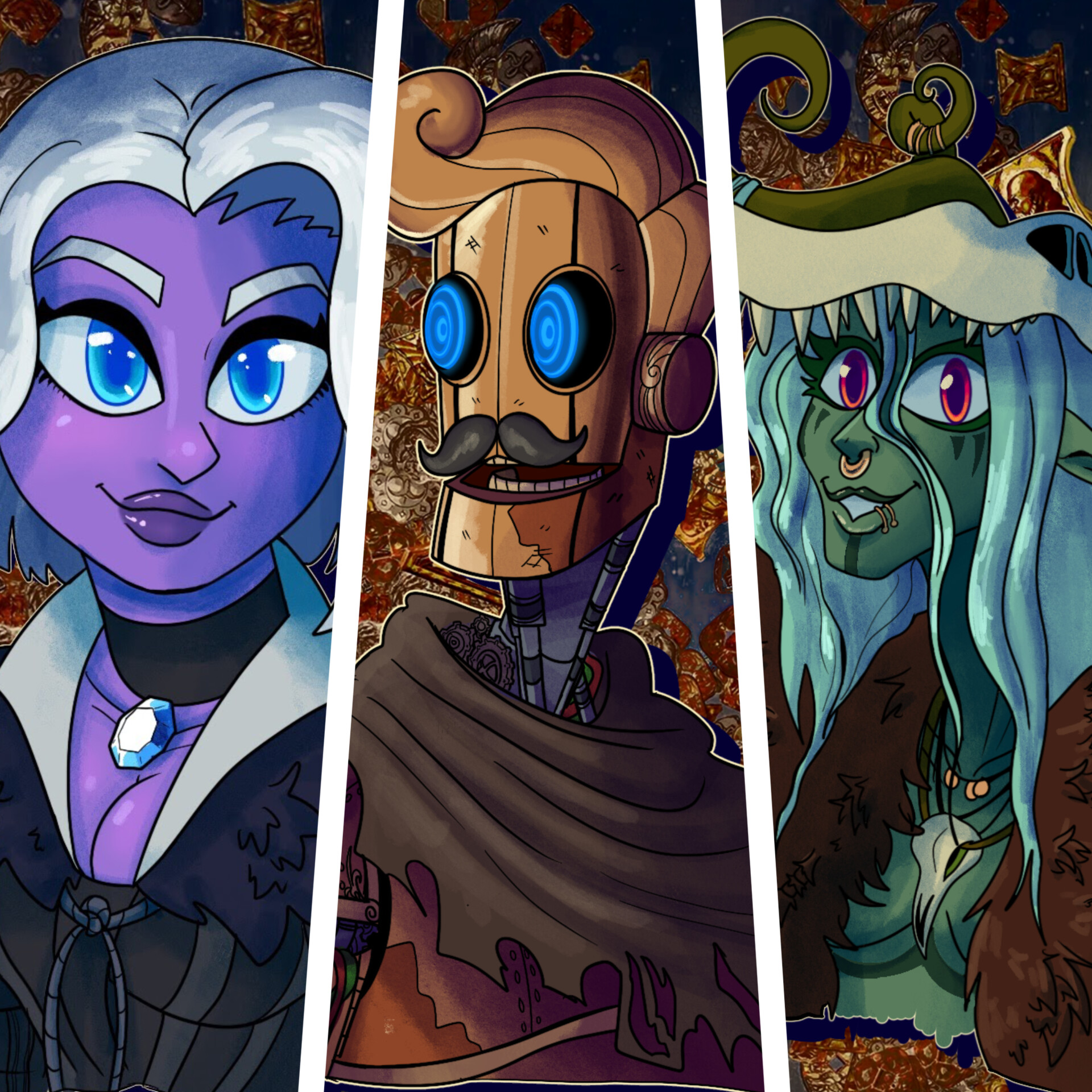 ArtStation - Waterdeep: Dragon Heist Portraits