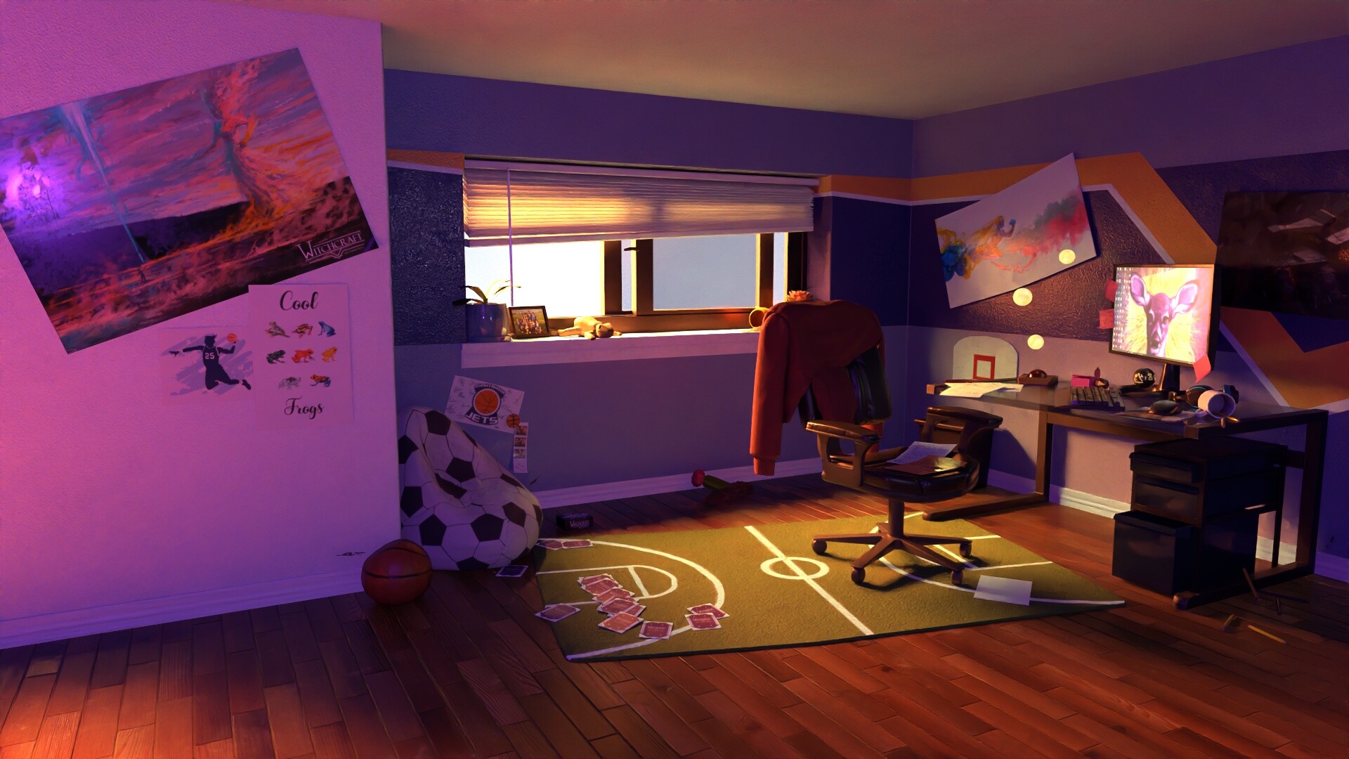 ArtStation - Chase's desk