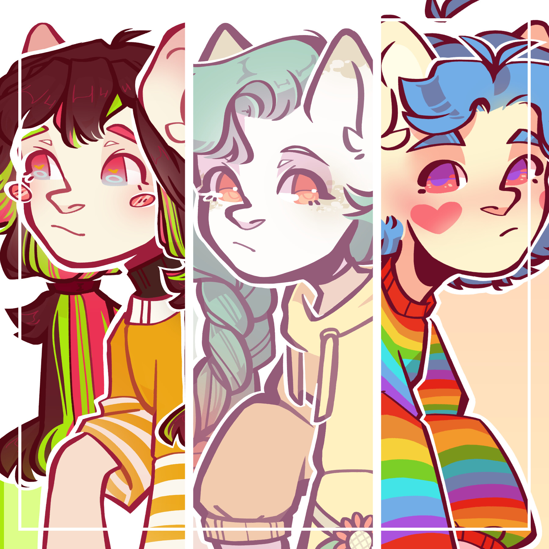 ArtStation - My Little Pony Fan Characters design (with cutiemarks)