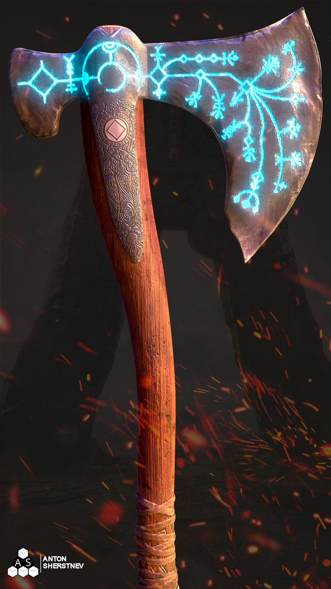 ArtStation - Leviathan Axe God of War (FAN_ART) Game ready