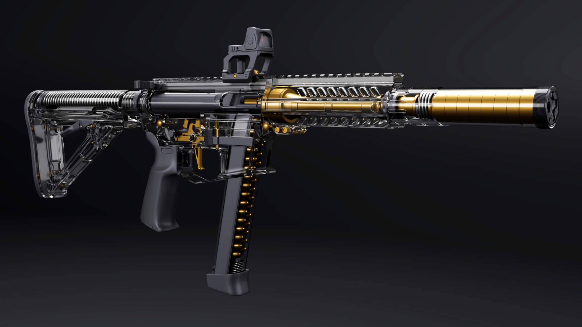 ArtStation - UDP-9 Rifle