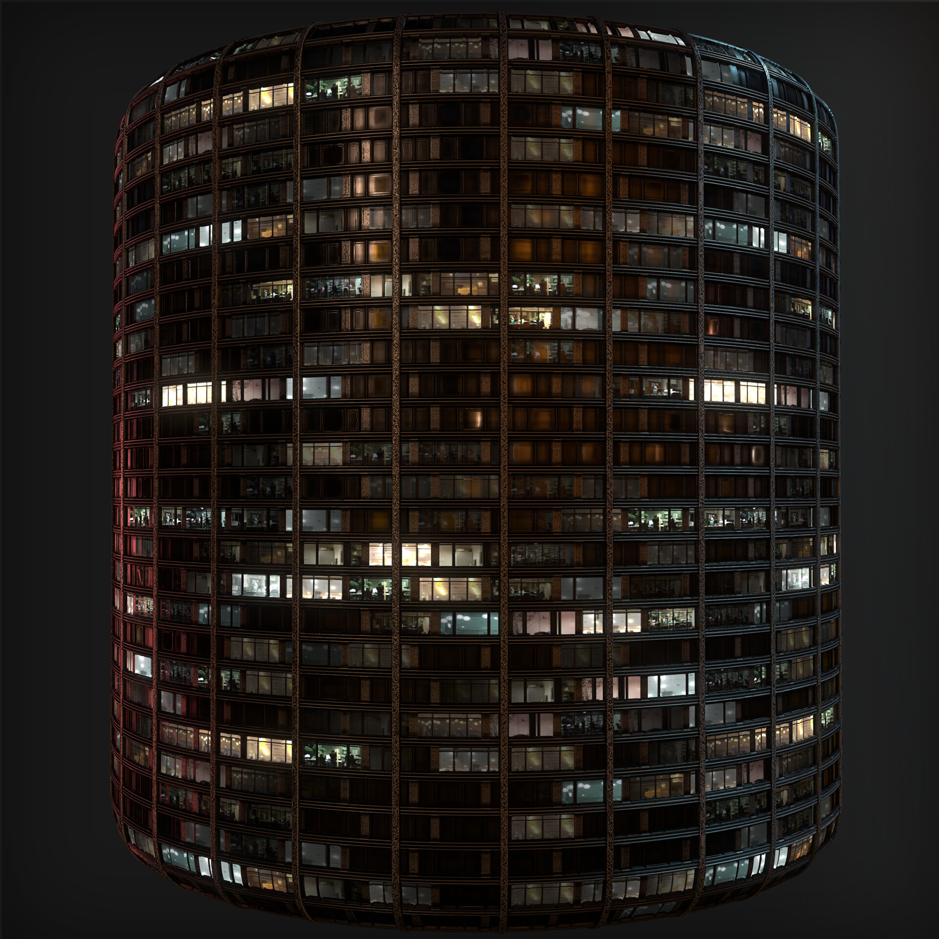 ArtStation - Building Facade set #1