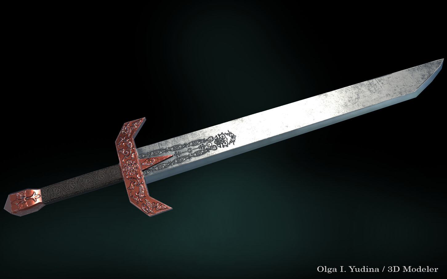 ArtStation - Fantasy Broadsword