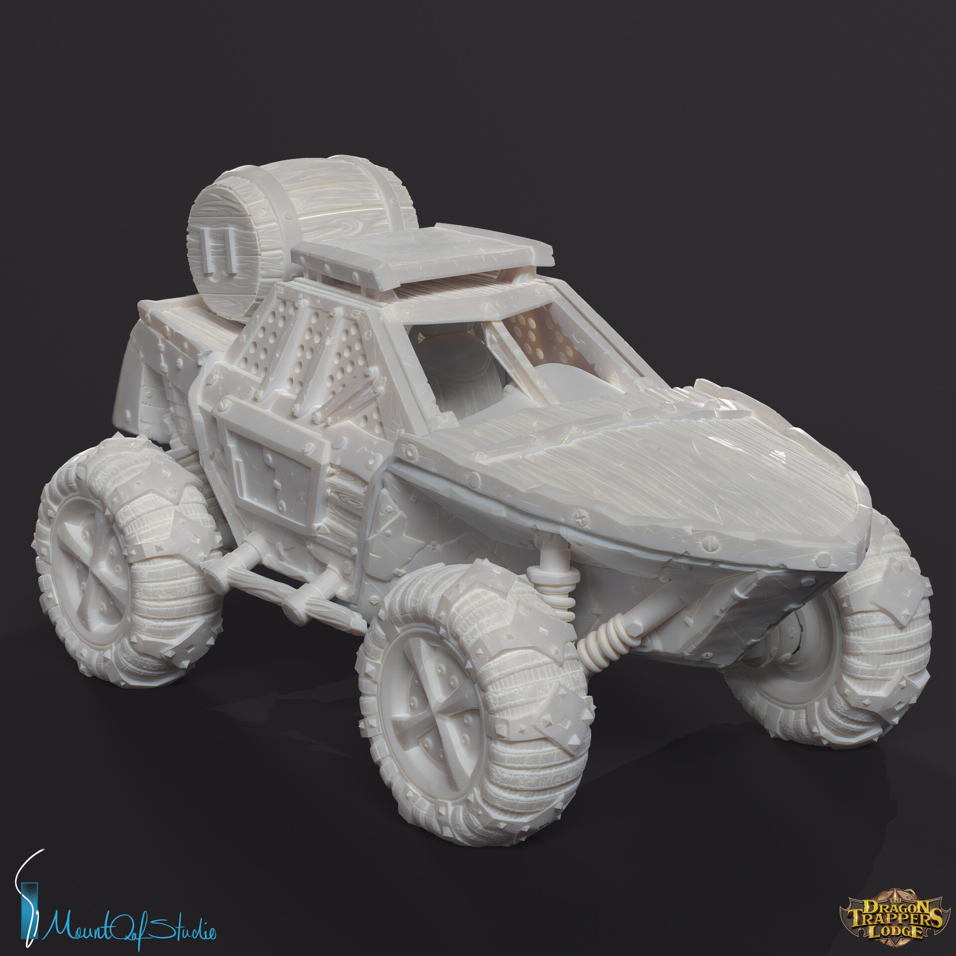 ArtStation - Rust Wagons - A (The Lodge of the Wasted)