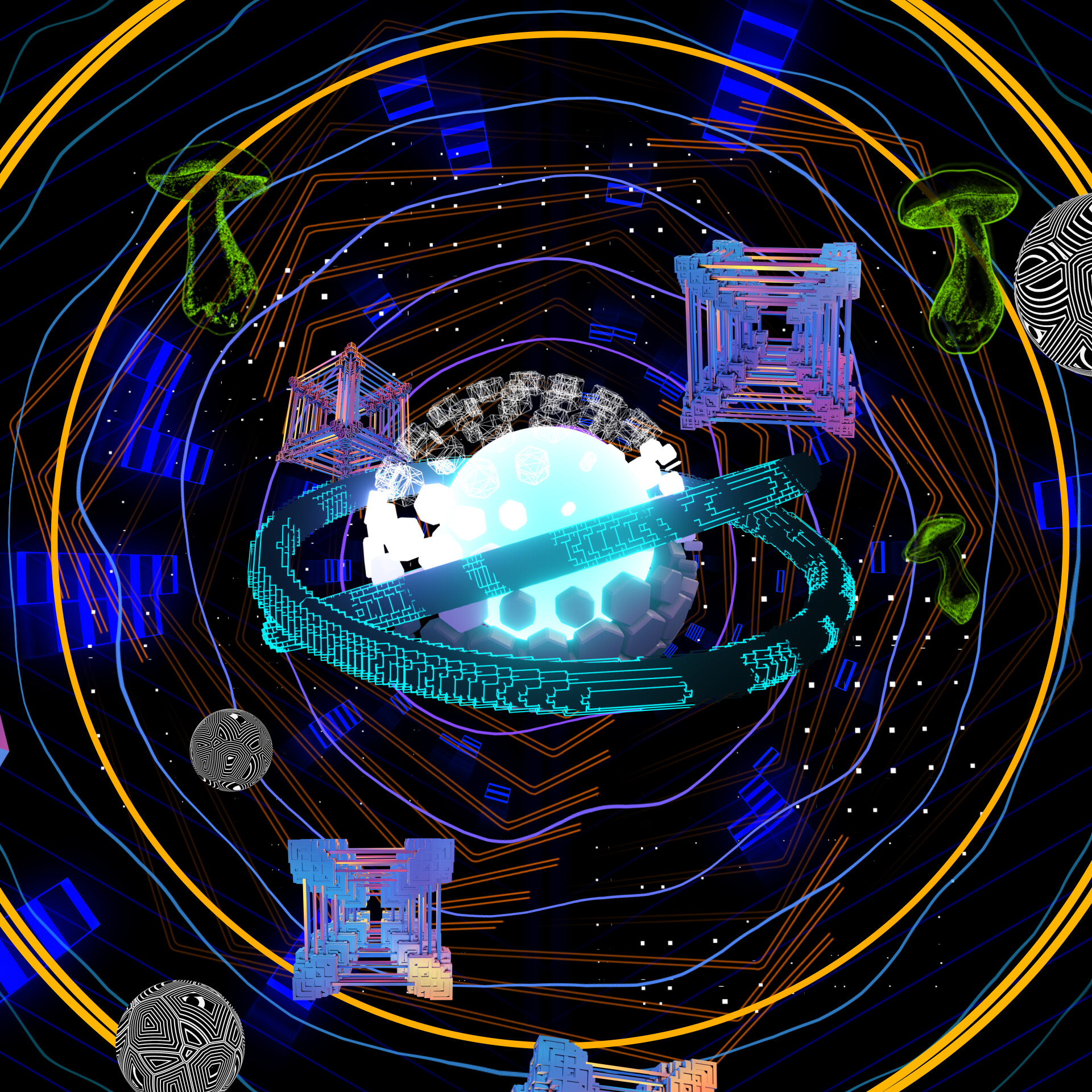 ArtStation - Psychedelic Visual