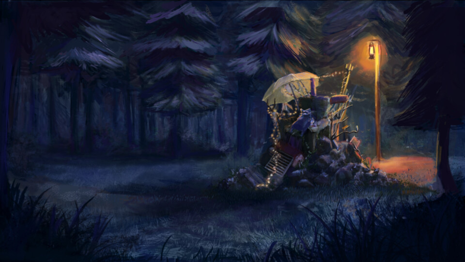 ArtStation - Concept Art for Trash King