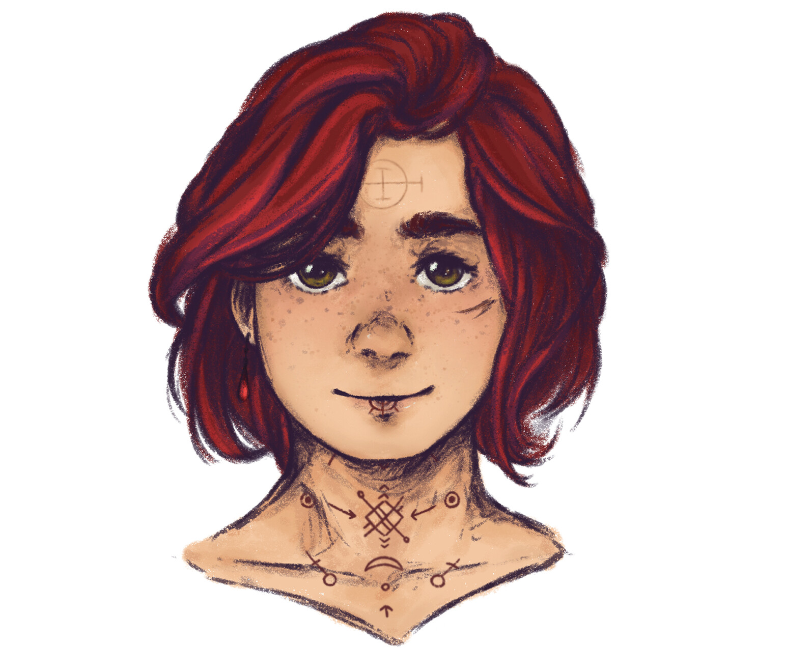 ArtStation - Cyri and Ash - Character Portraits