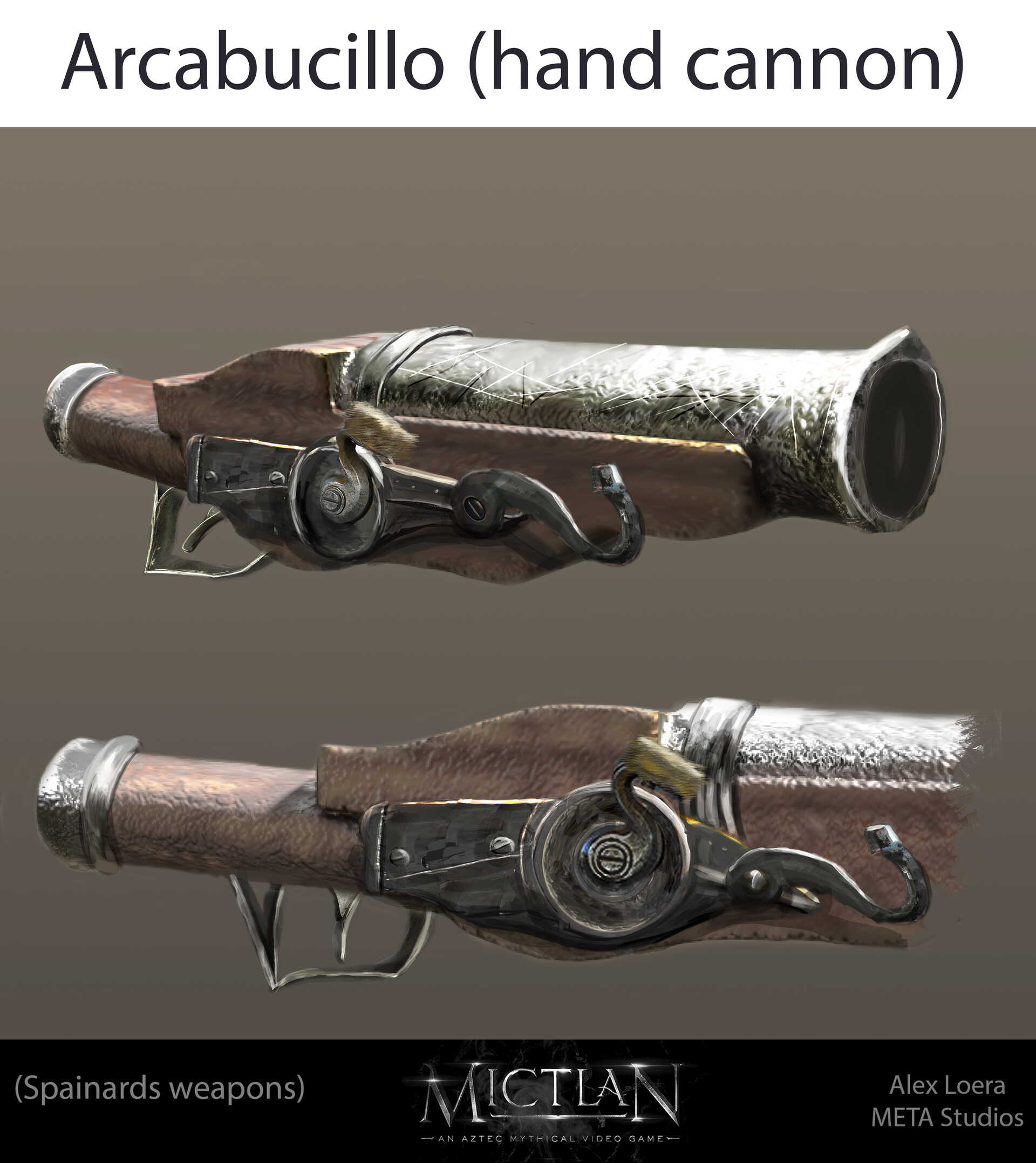 ArtStation - spaniards weapons