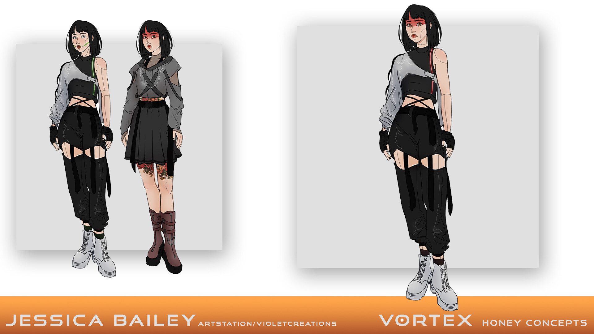 ArtStation - Vortex- Honey's Fashion Concepts
