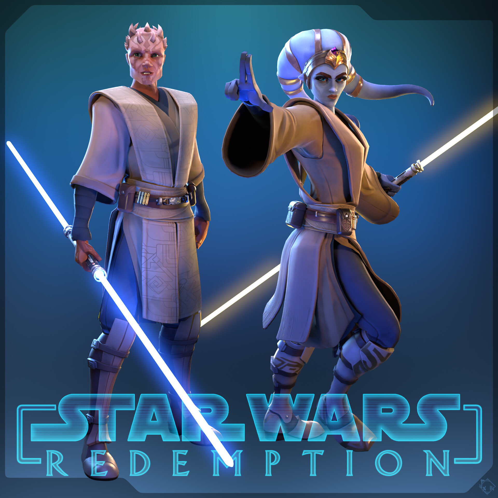 ArtStation - Star Wars - Redemption | Jedi Knights