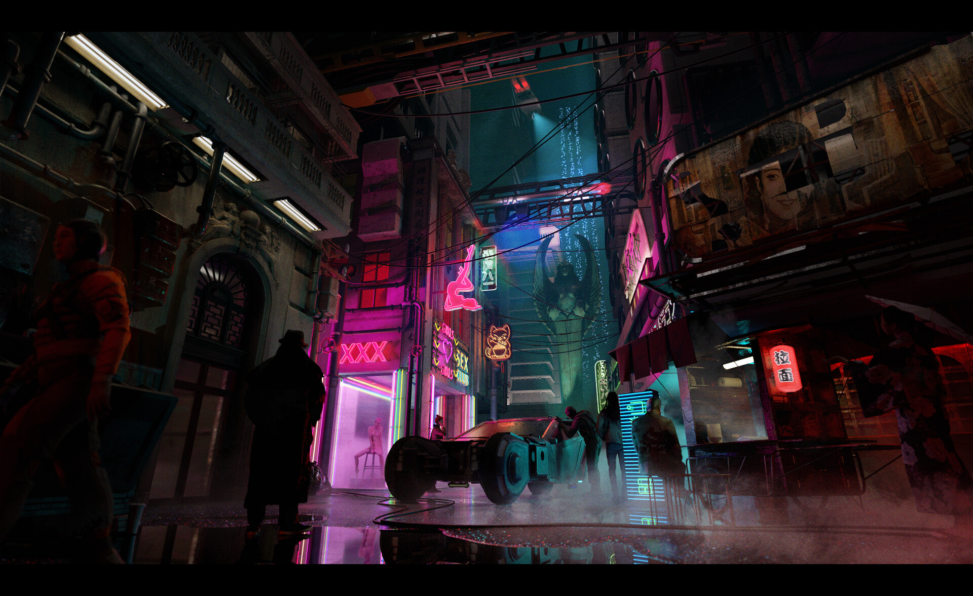 ArtStation - Spice Alley