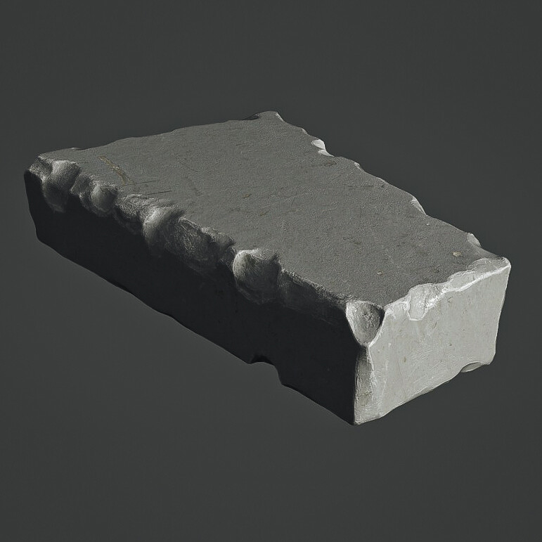 ArtStation - Sculpted Concrete Block